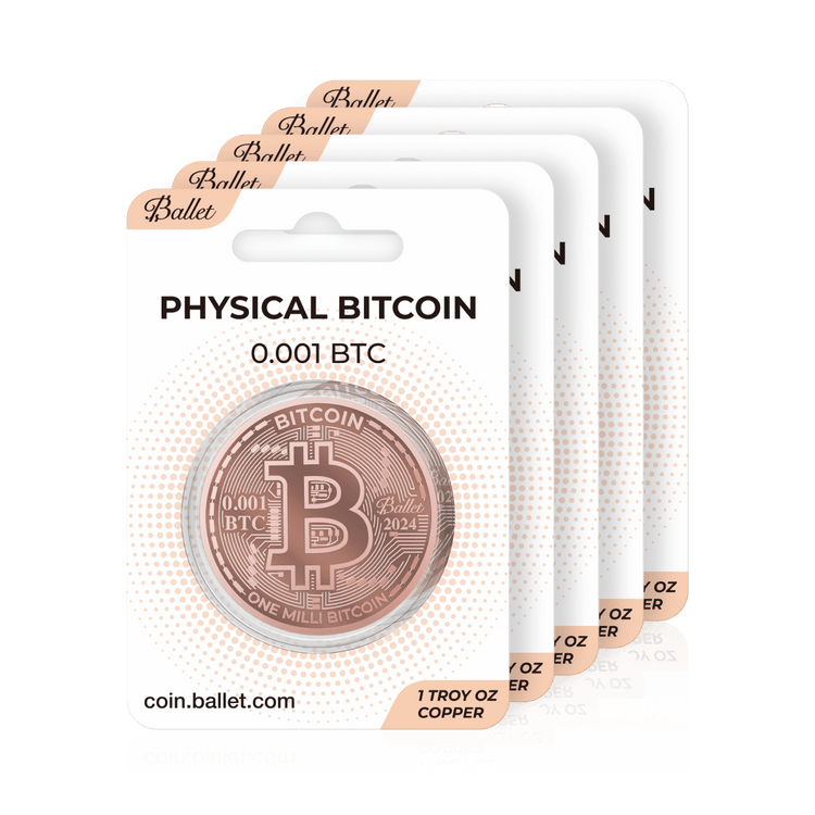 Ballet Physical Bitcoin - Making Crypto Easy