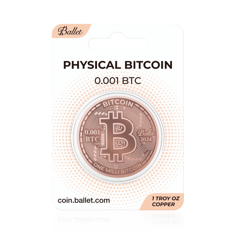 Ballet Physical Bitcoin - Making Crypto Easy