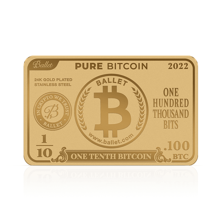 Ballet Physical Bitcoin - Making Crypto Easy